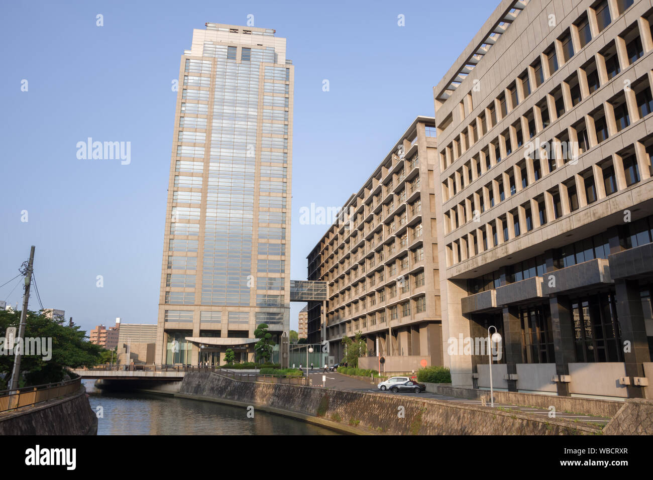 chiba, japan, 08/26/2019 , Chiba Prefectural Government Offices ...
