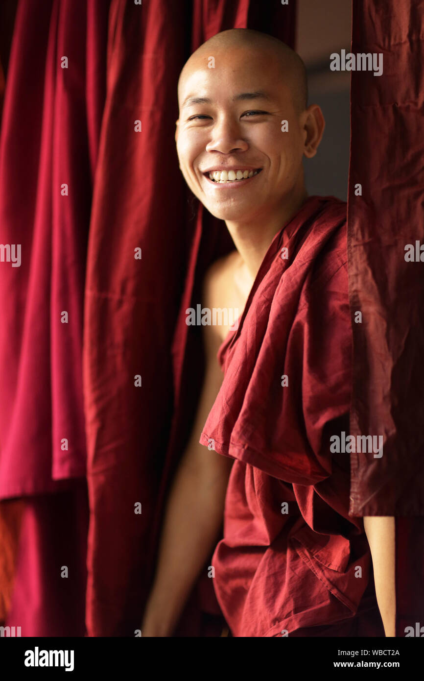 Buddhist monk initiation ceremony in hi-res stock photography and ...