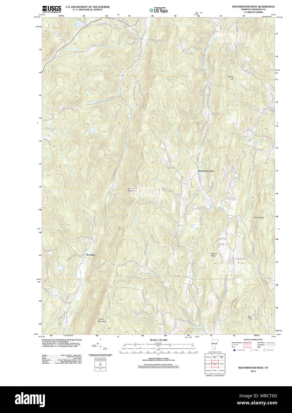 Map of westminster Cut Out Stock Images & Pictures - Alamy
