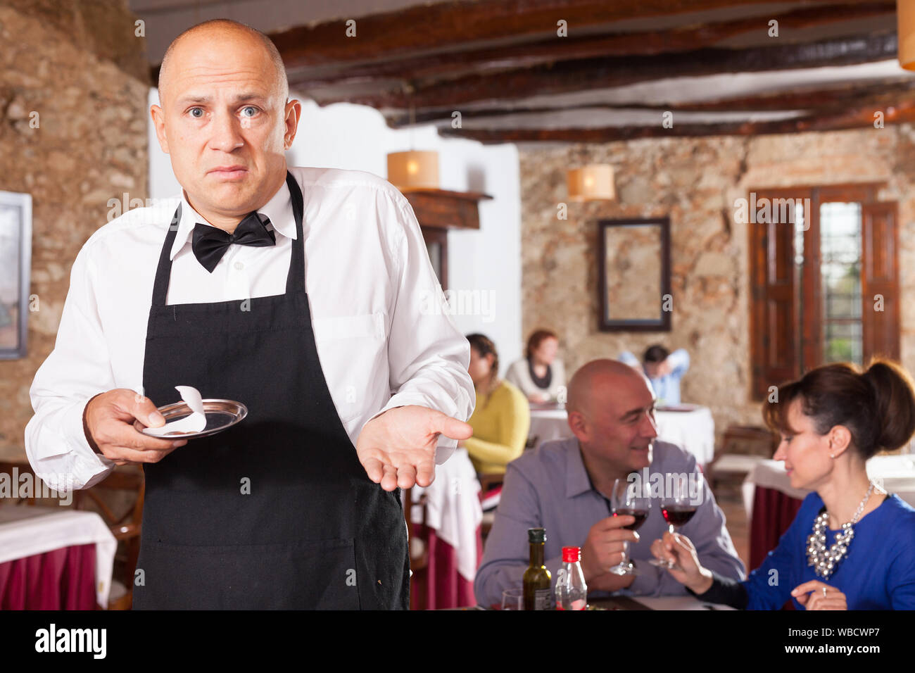Sad waiter order hi-res stock photography and images - Alamy