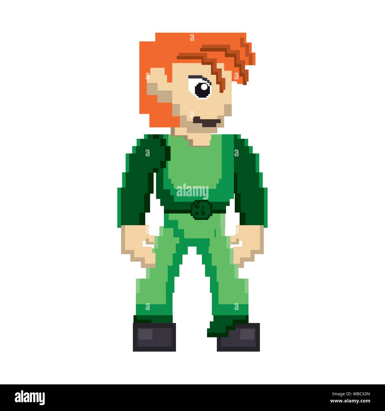 videogame pixelated retro art cartoon Stock Vector Image & Art - Alamy