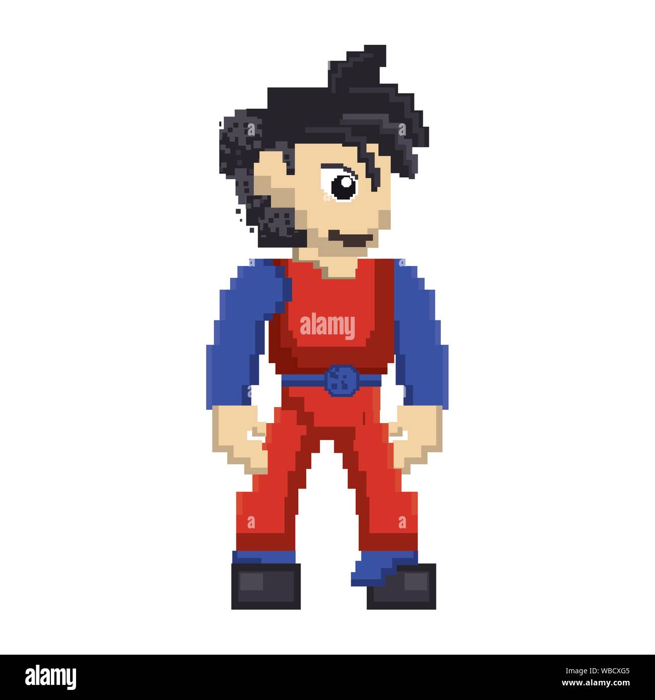 videogame pixelated retro art cartoon Stock Vector Image & Art - Alamy