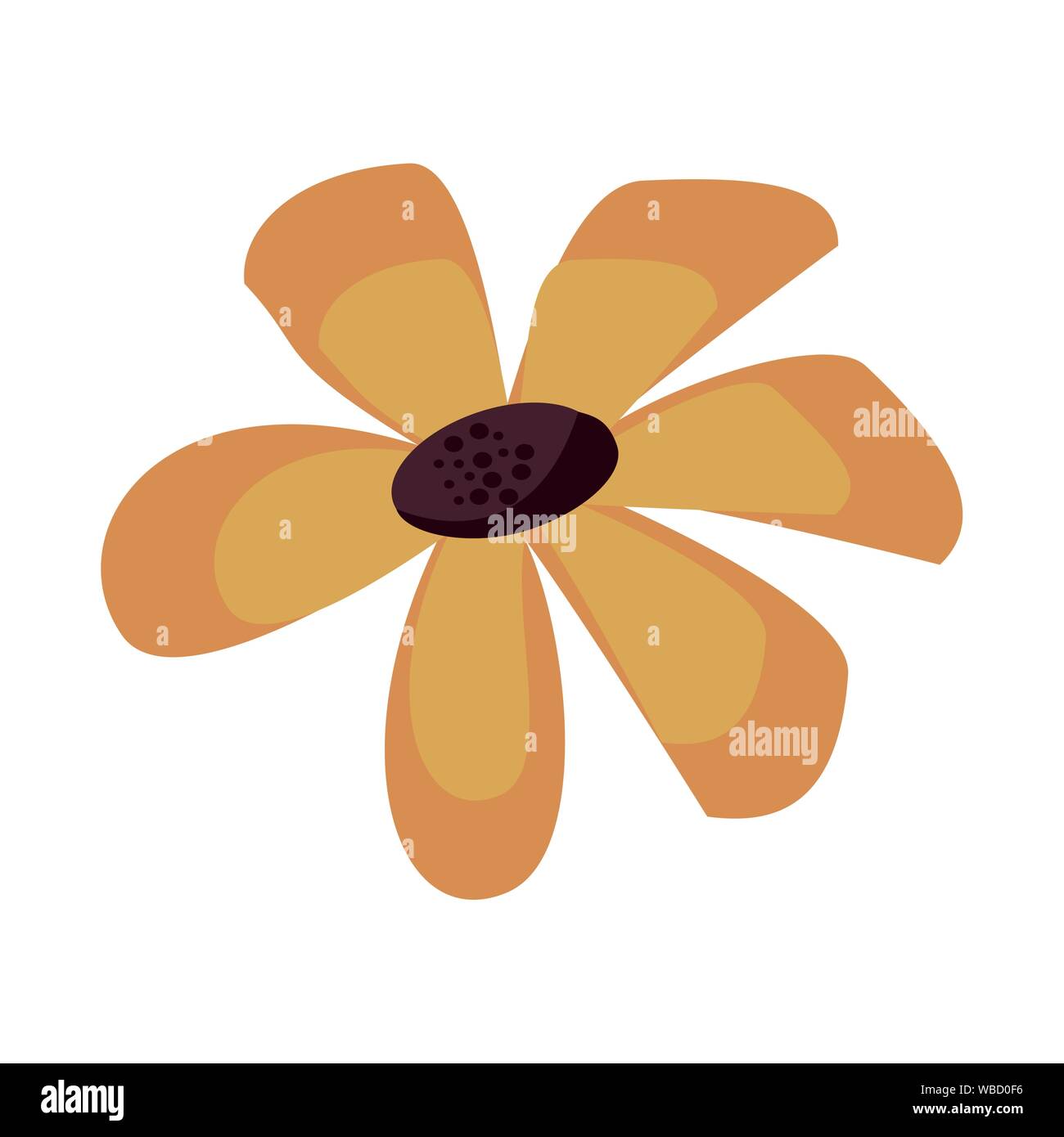 floral spring beautiful flower cartoon Stock Vector Image & Art - Alamy