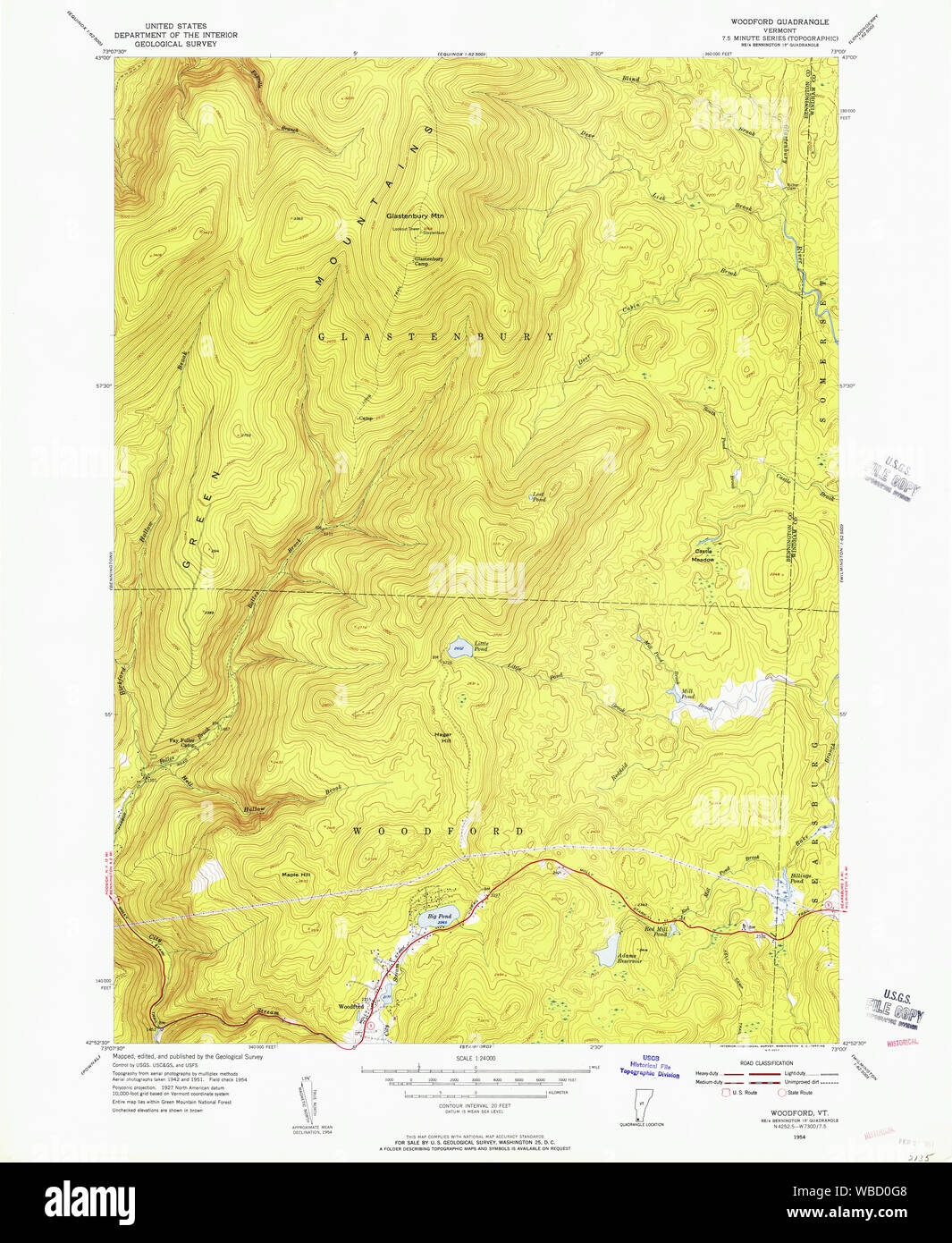 Woodford map hi-res stock photography and images - Alamy
