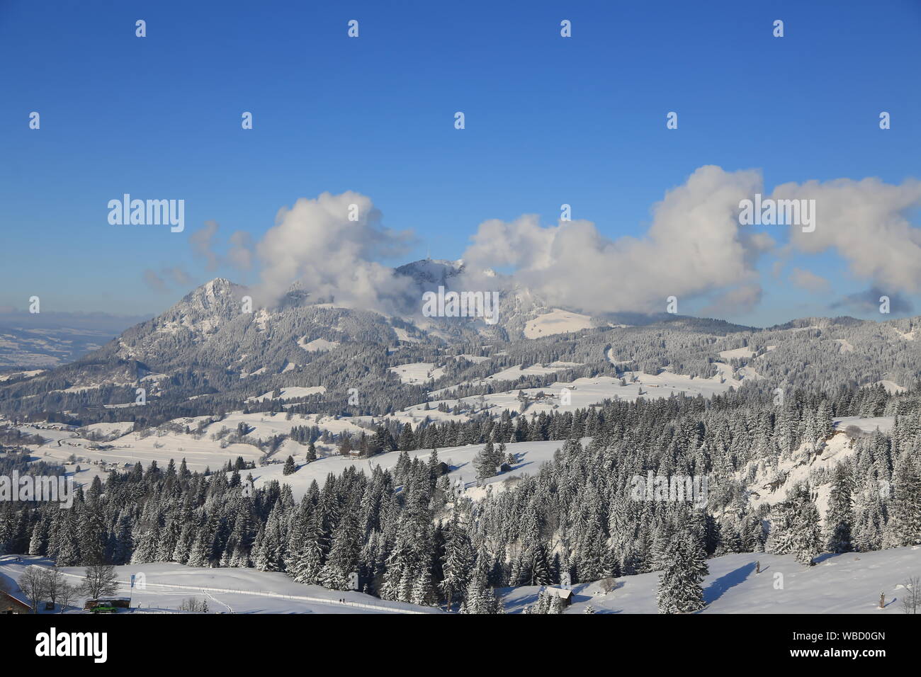 Sonthofen is known for its beautiful landscape and winter landscapes ...