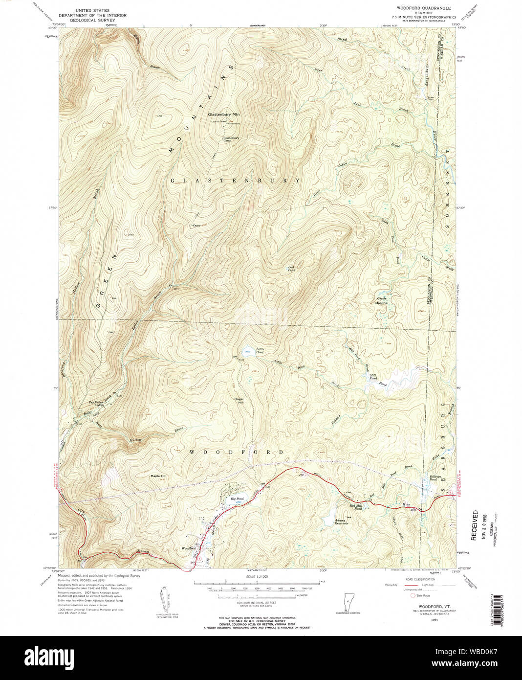 Woodford map hi-res stock photography and images - Alamy