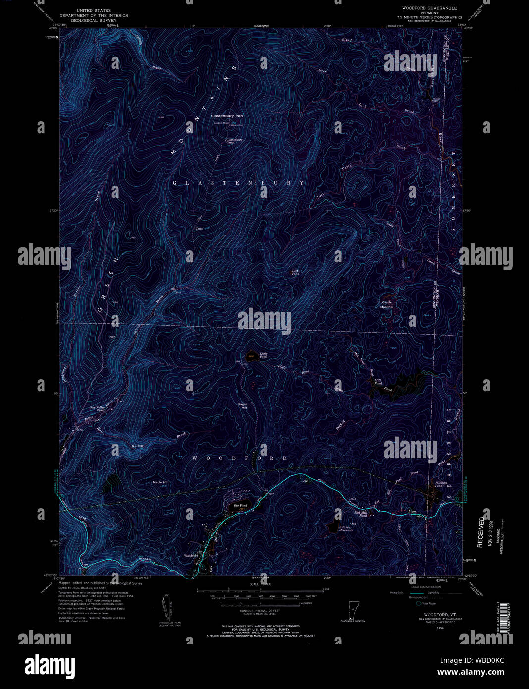 Woodford map hi-res stock photography and images - Alamy