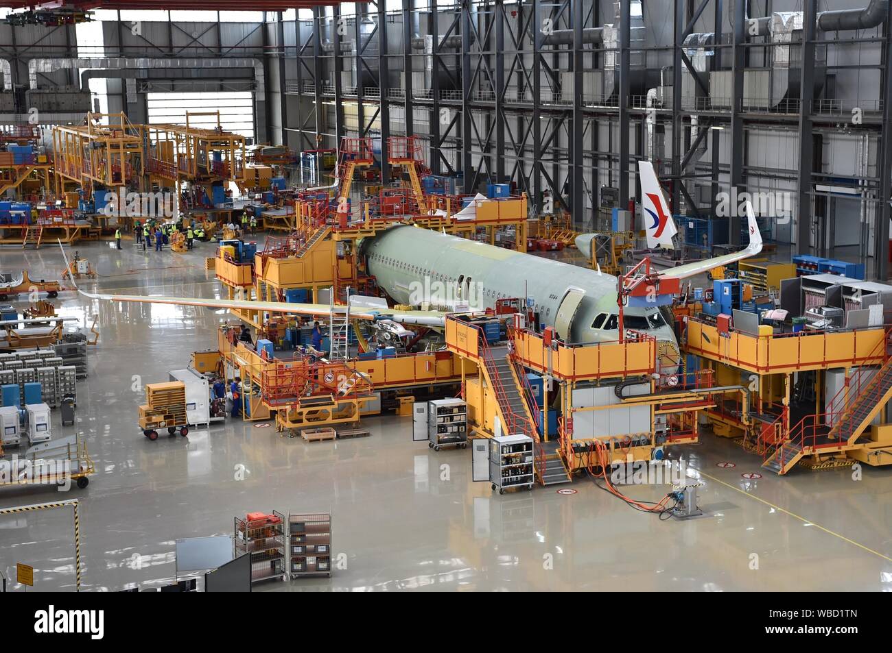Airbus a320 assembly line hi-res stock photography and images - Alamy
