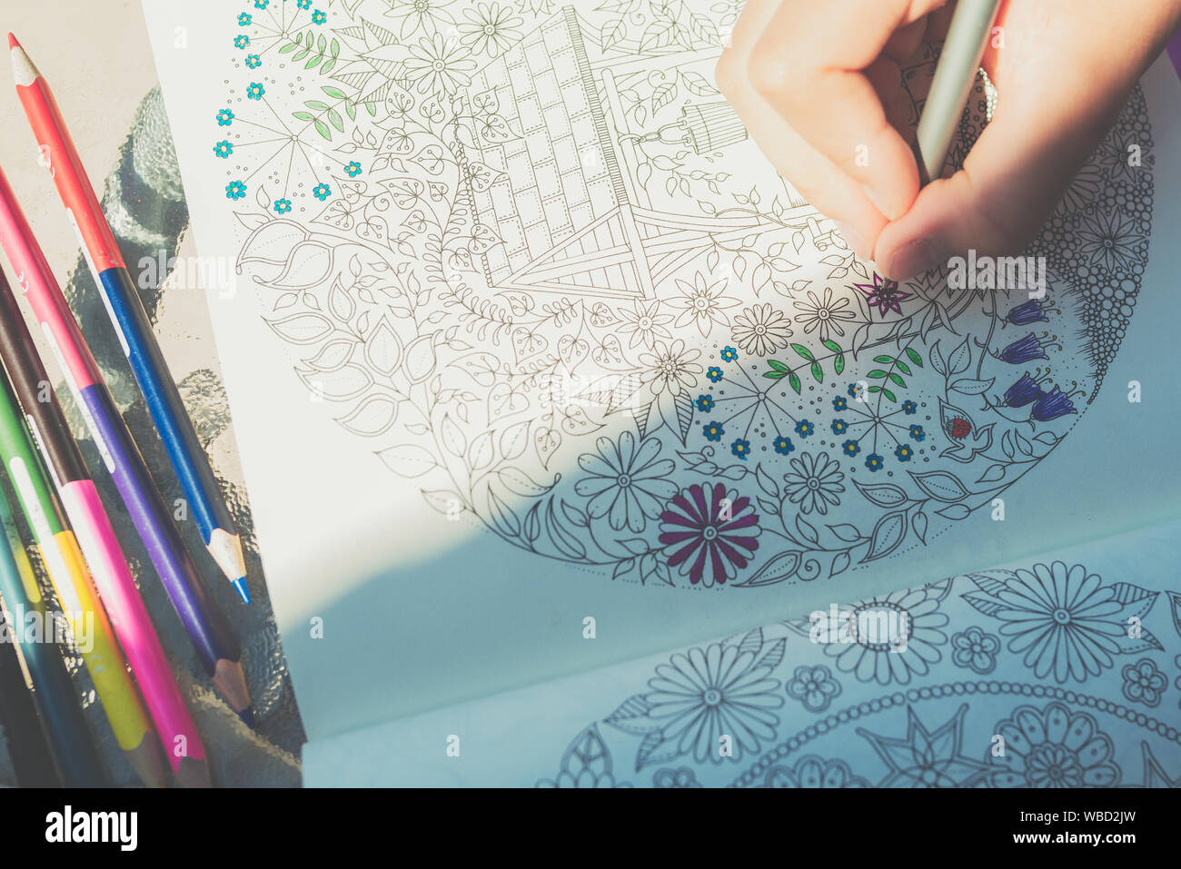 Coloring book vectors hi-res stock photography and images - Alamy