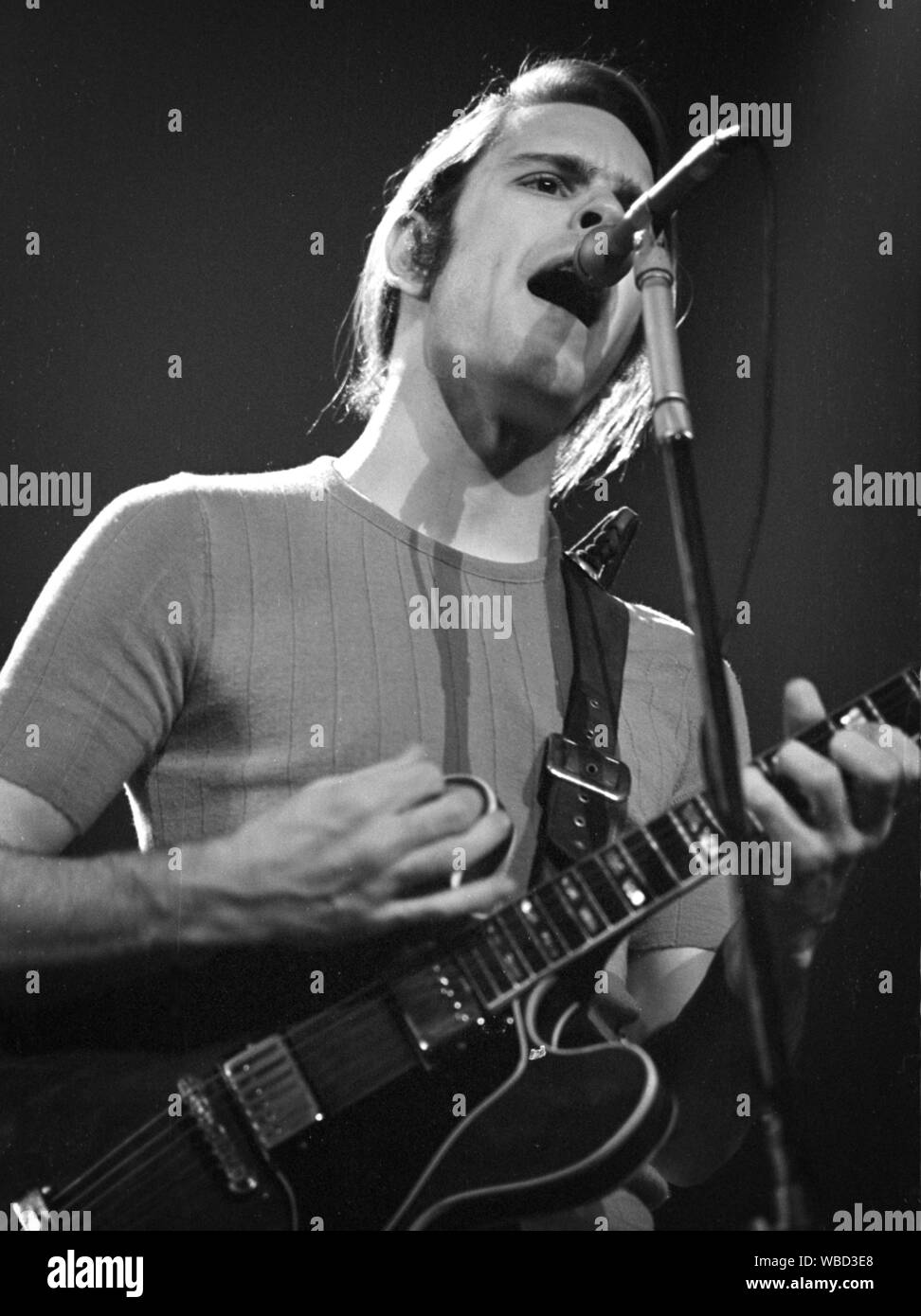 Bob Weird of Grateful Dead performing in Copenhagen, Denmark, 1972 ...