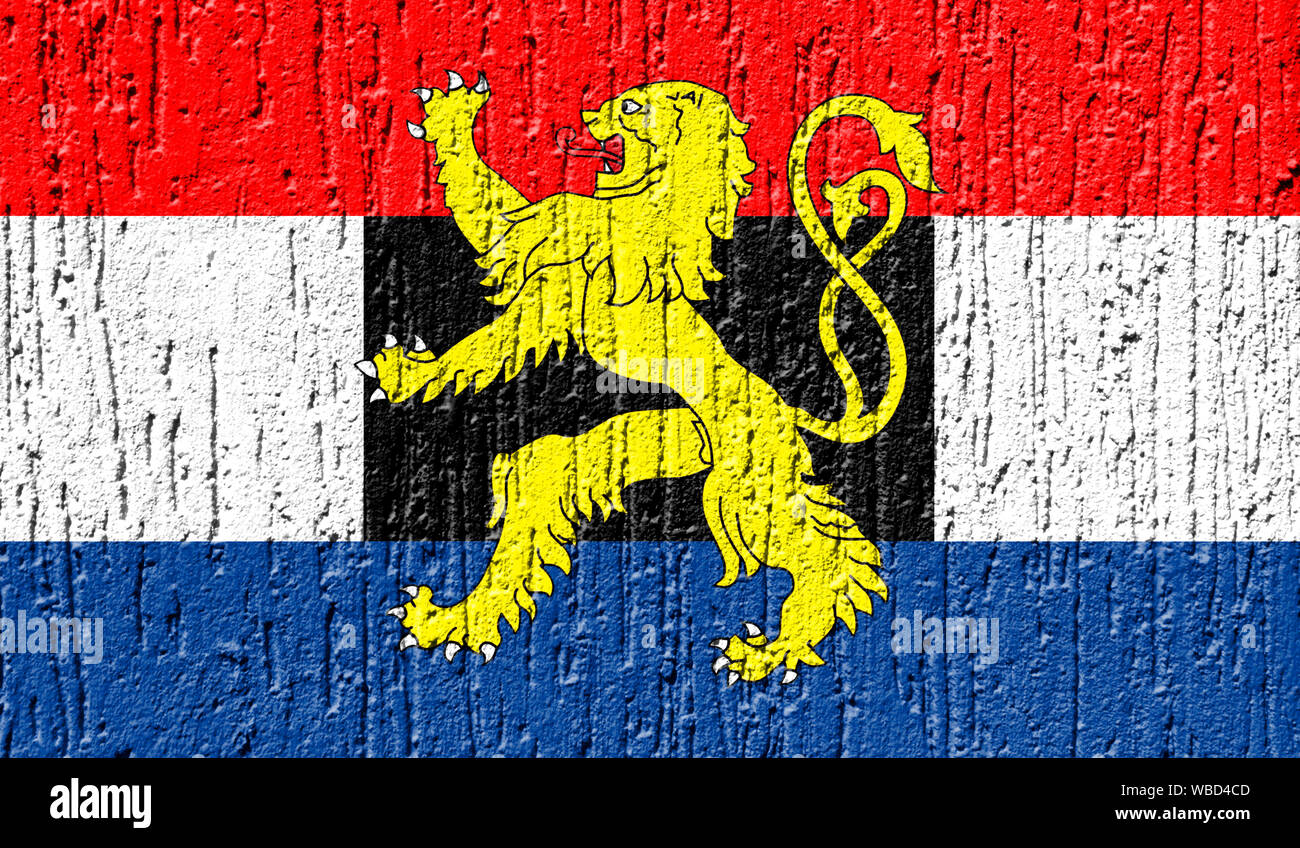 Flag of Benelux close up painted on a cracked wall Stock Photo - Alamy