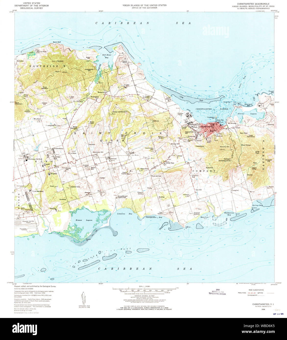 Virgin islands map Cut Out Stock Images & Pictures - Alamy