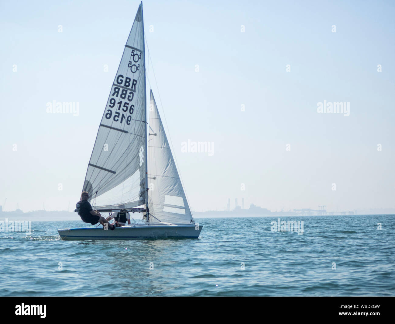 505 sailing dinghy hi-res stock photography and images - Alamy