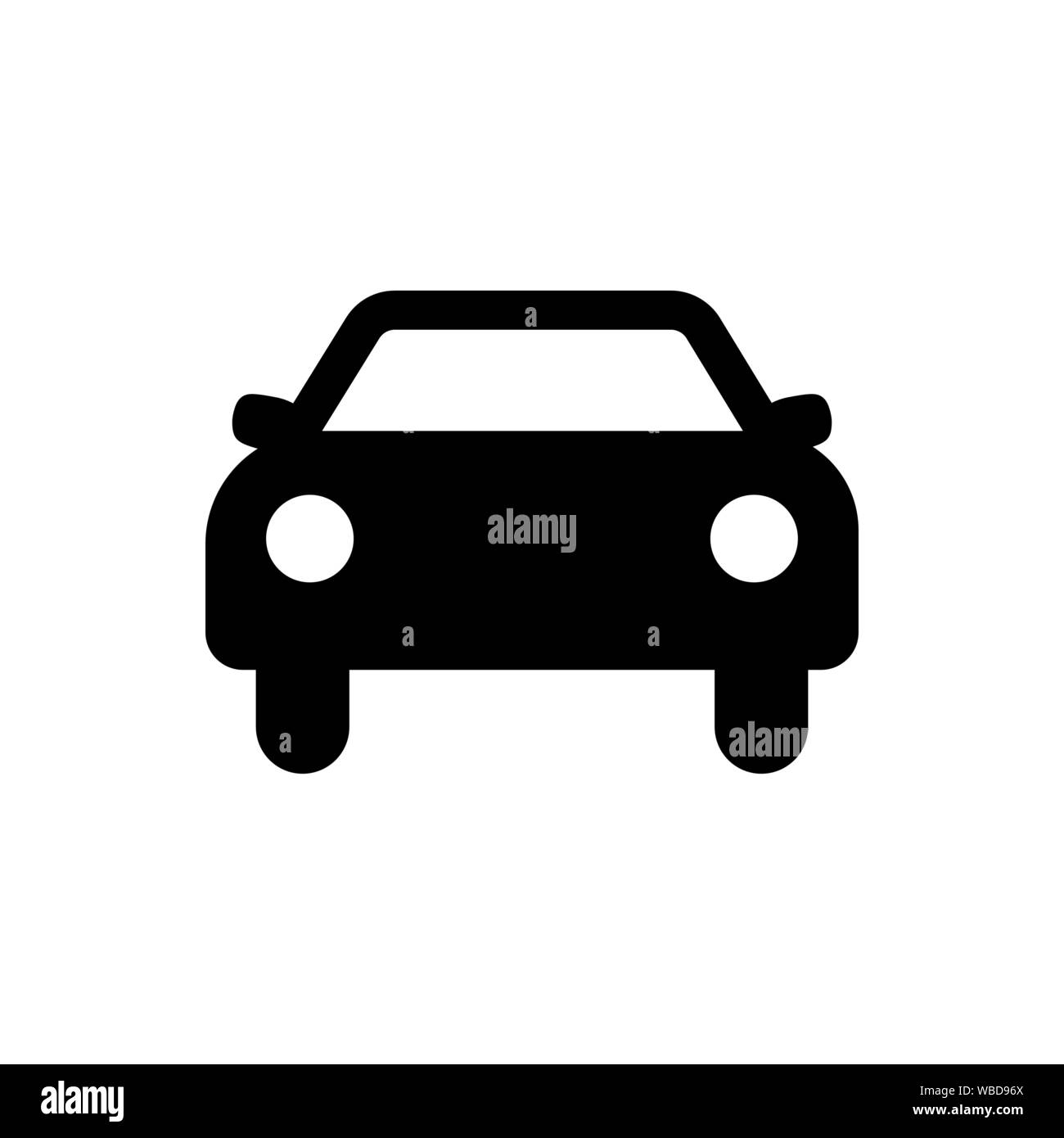 Black car Stock Vector Images - Alamy