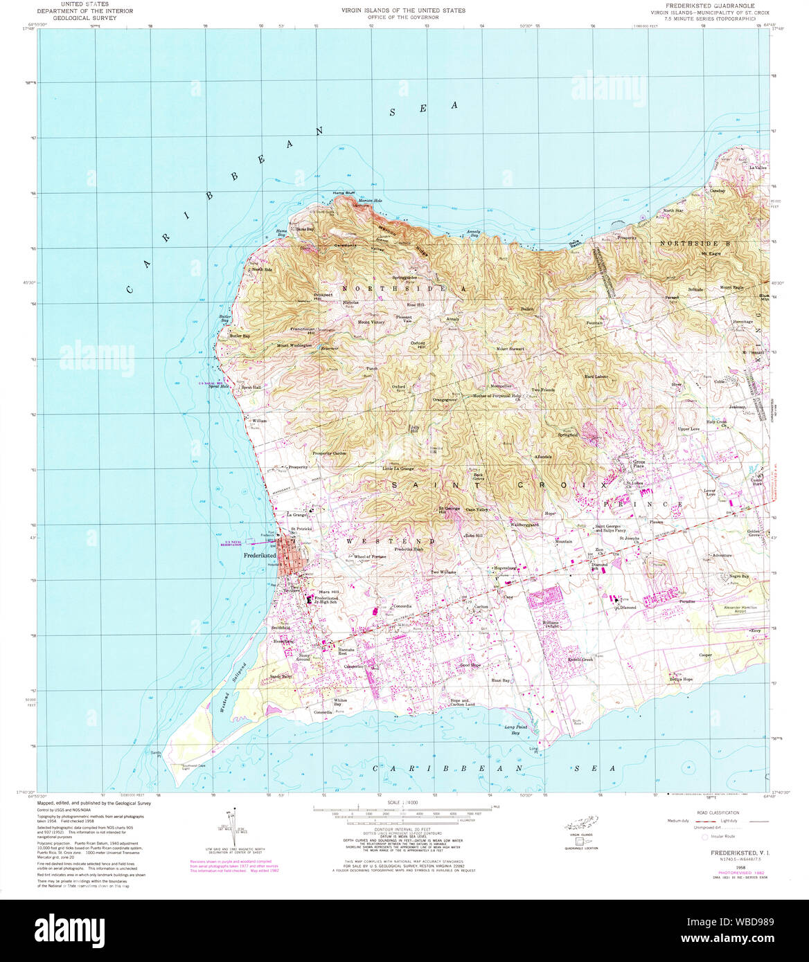 Frederiksted Cut Out Stock Images & Pictures - Alamy