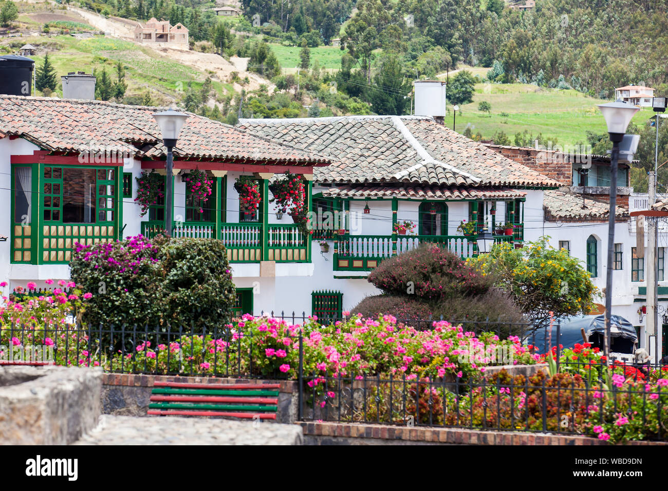 Small houses andes mountains hi-res stock photography and images - Alamy
