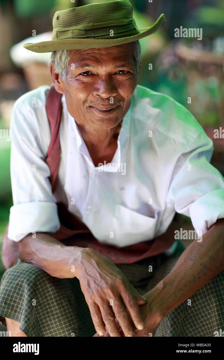 Burmese man in Mandalay, Myanmar (Burma Stock Photo - Alamy Burmese man in Mandalay, Myanmar (Burma Stock Photo - Alamy