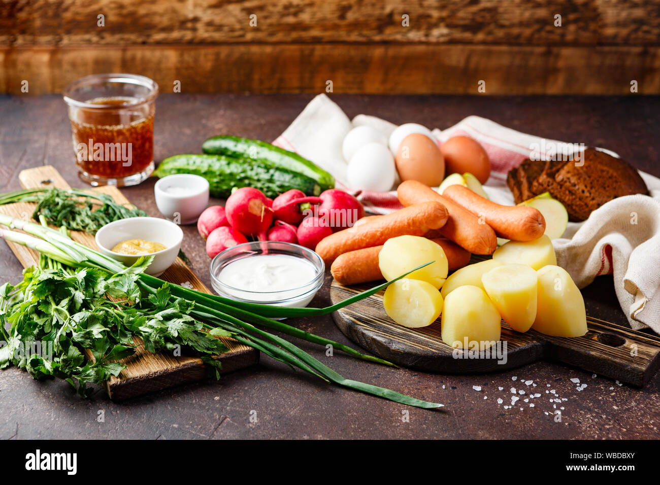 Russian eggs recipe hi-res stock photography and images - Alamy