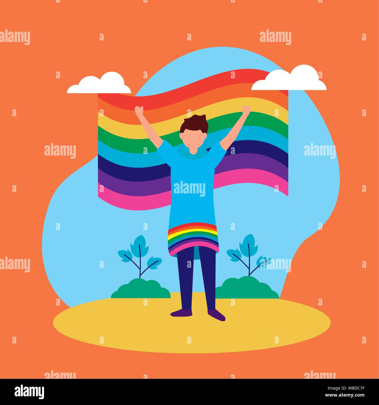 the queer community lgbtq design Stock Vector Image & Art - Alamy