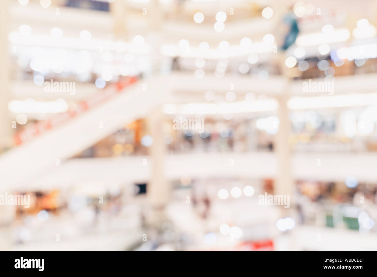 Abstract blur background crowd people in shopping mall for background ...