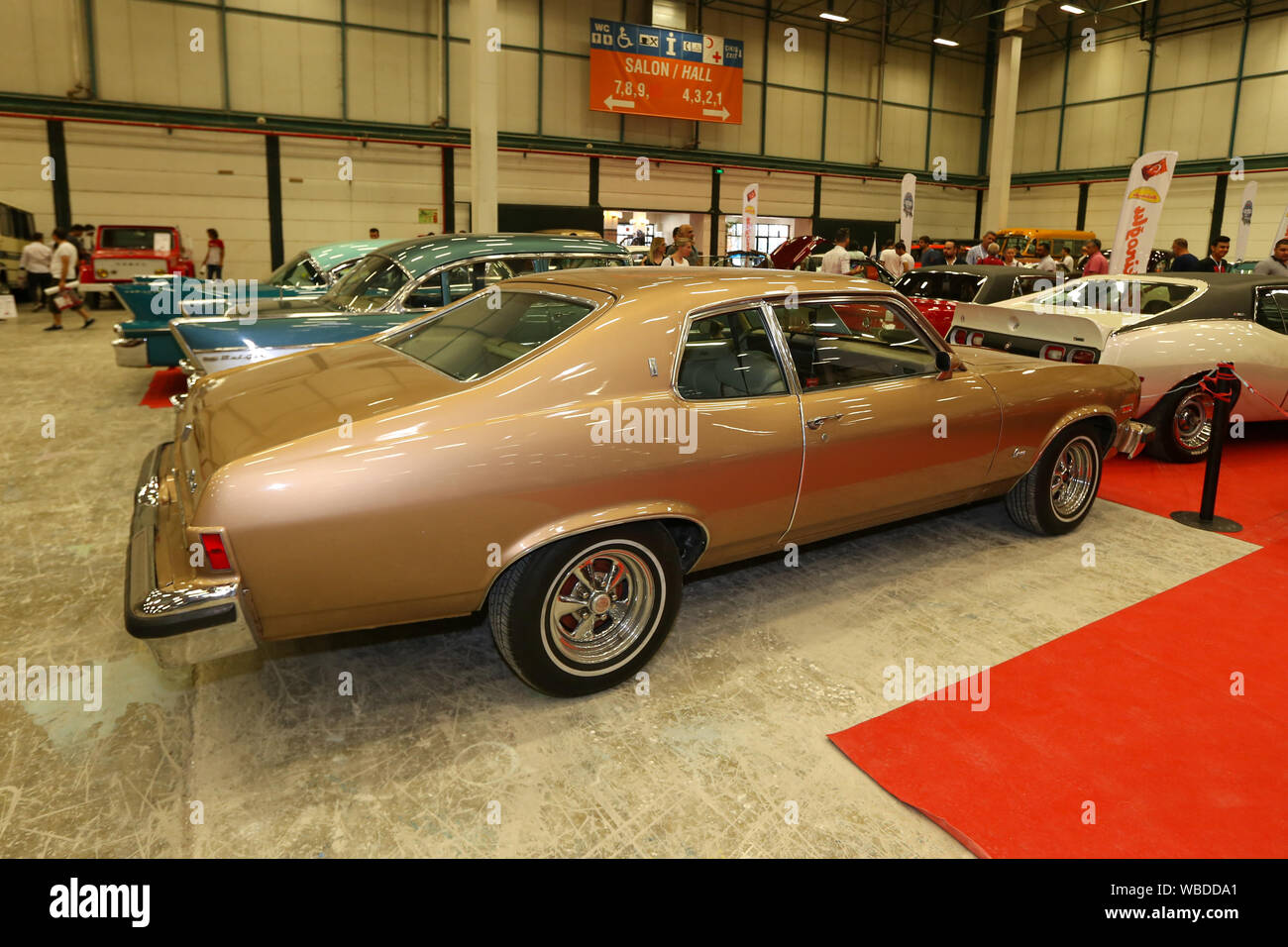 ISTANBUL, TURKEY - JUNE 29, 2019: Classic car display at Istanbul ...
