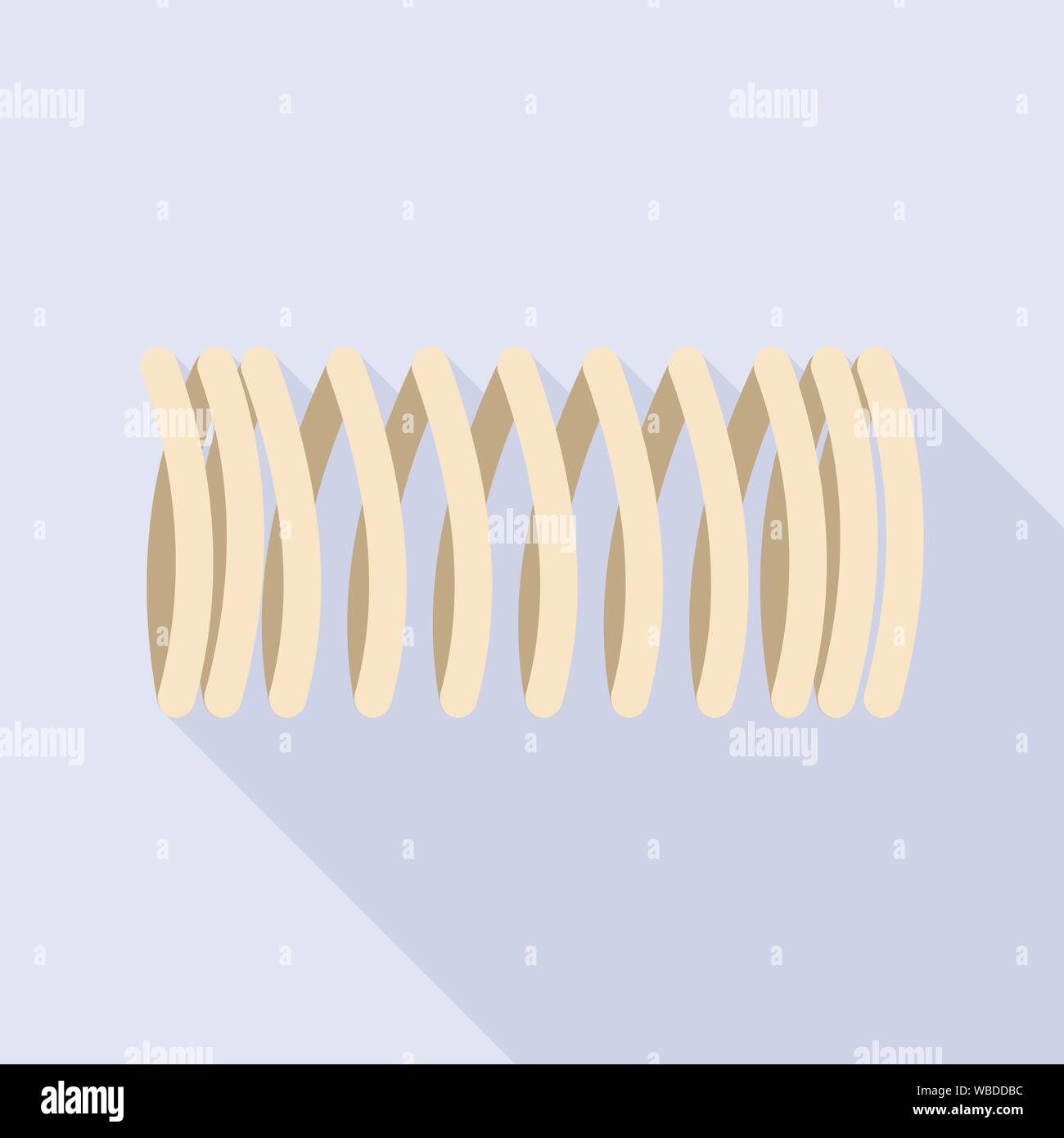 Car spring icon, flat style Stock Vector Image & Art - Alamy