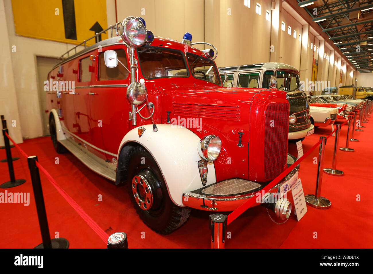 Mercedes fire truck hi-res stock photography and images - Alamy