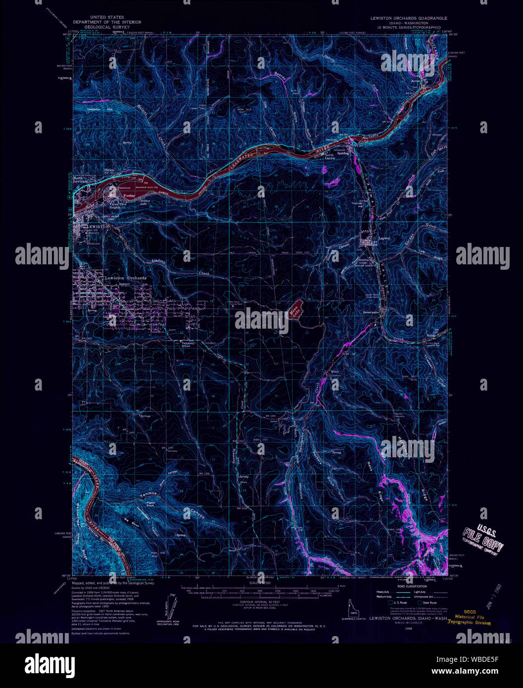 Map of orchards hi-res stock photography and images - Alamy