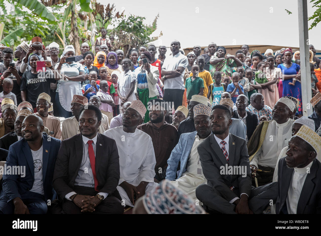 Bobi wine supporters hi-res stock photography and images - Alamy