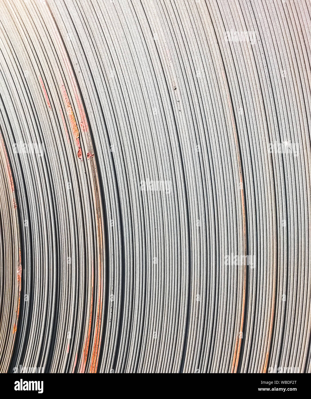 Steel sheets rolled up into rolls. Export Steel. Packing of steel for ...