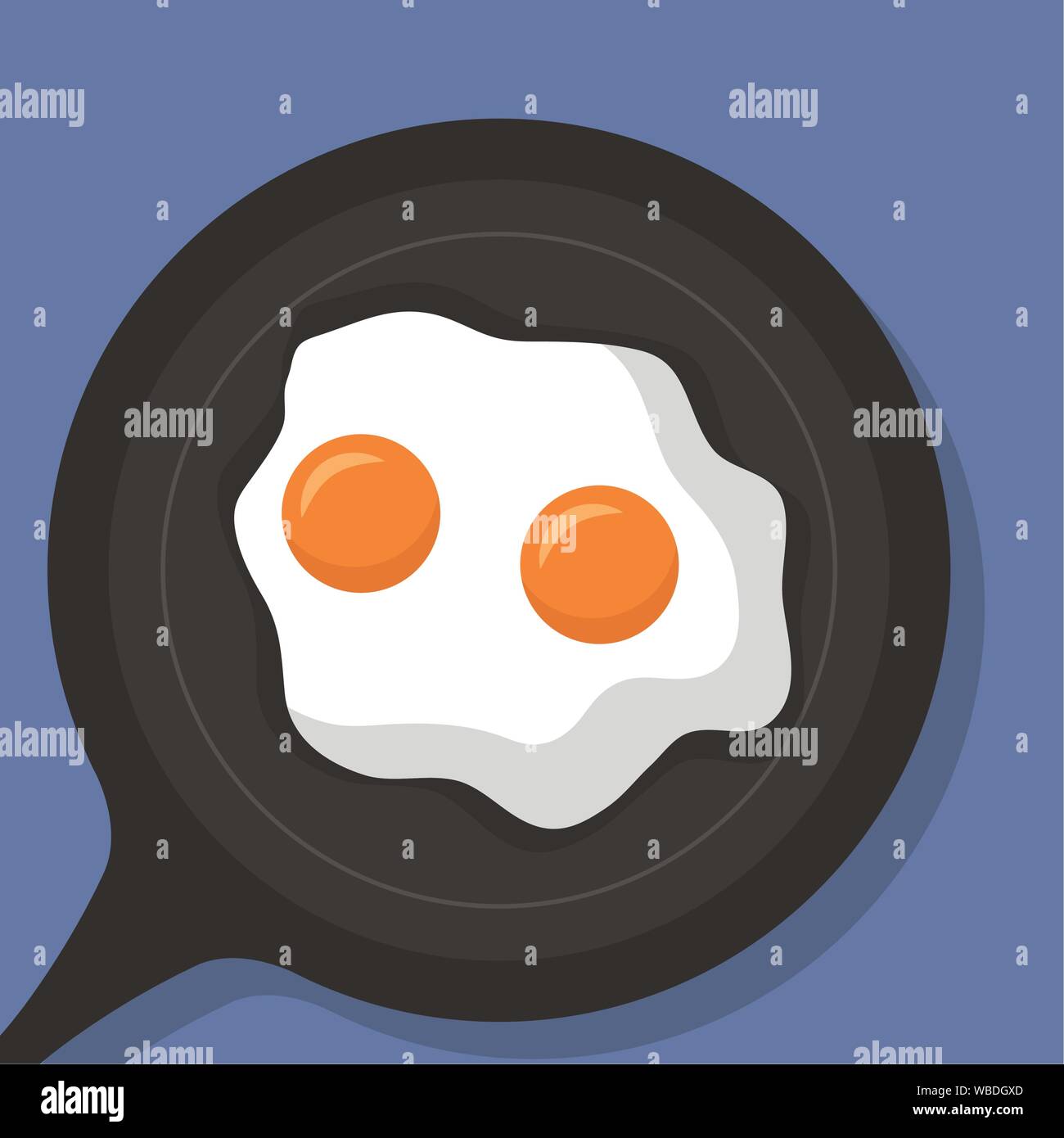 breakfast cooking icons flat design Stock Vector Image & Art - Alamy
