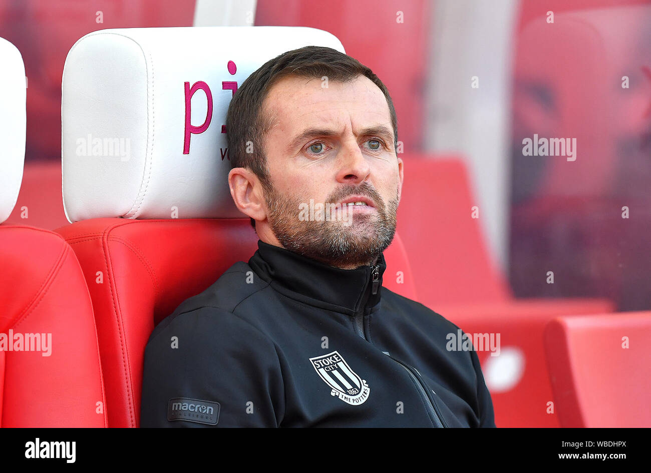 Stoke City manager Nathan Jones Stock Photo - Alamy