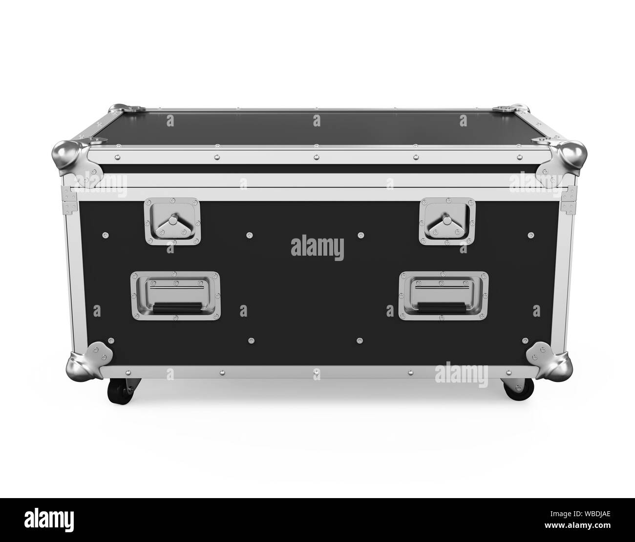 Metallic Road Case Isolated Stock Photo - Alamy
