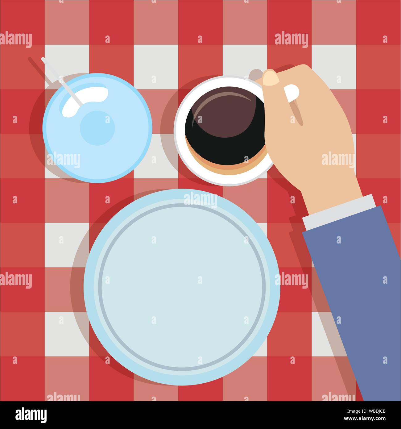 breakfast cooking icons flat design Stock Vector Image & Art - Alamy