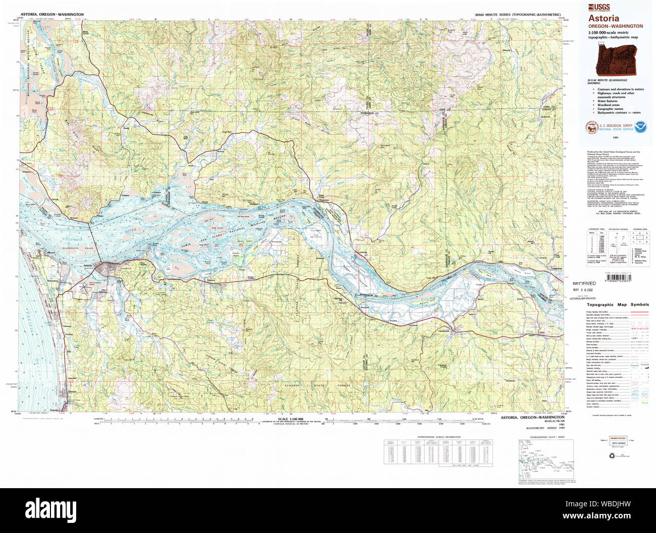 1981 map Cut Out Stock Images & Pictures - Alamy