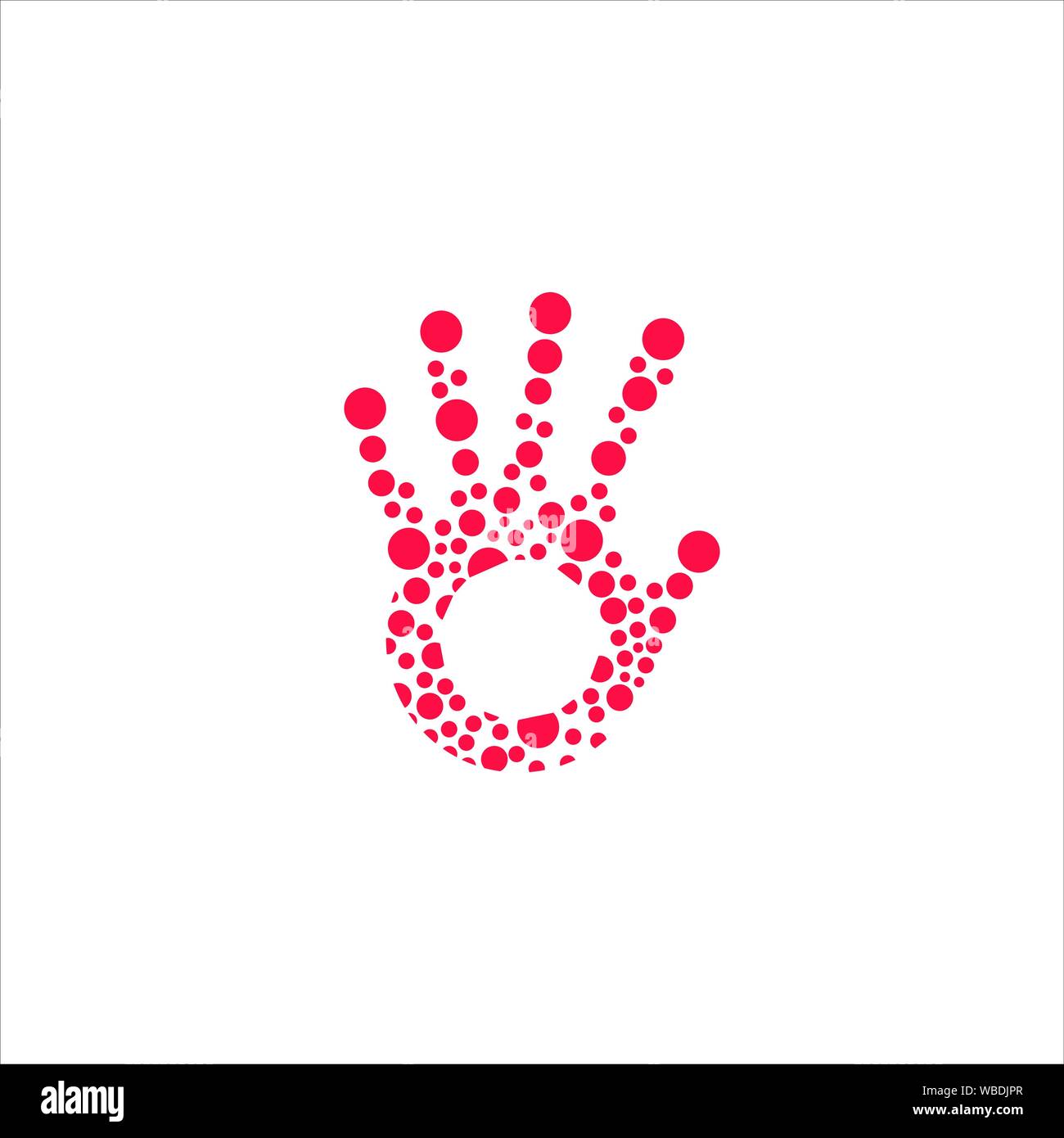 charity logo design template Stock Vector Image & Art - Alamy