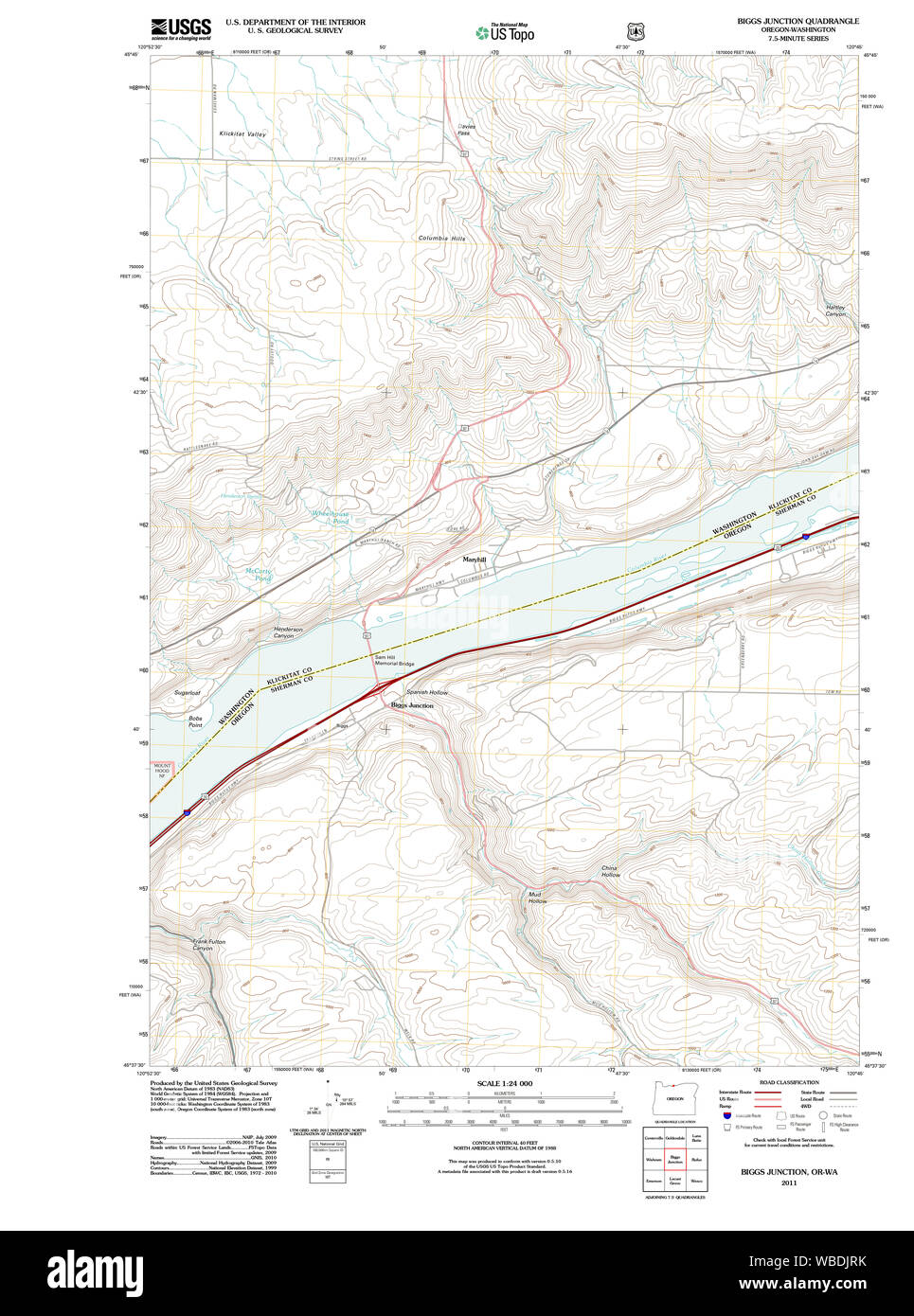 Biggs oregon hi-res stock photography and images - Alamy