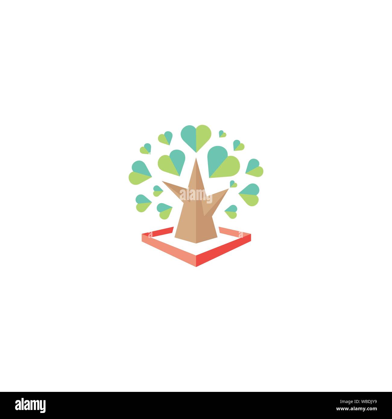 charity logo design template Stock Vector Image & Art - Alamy