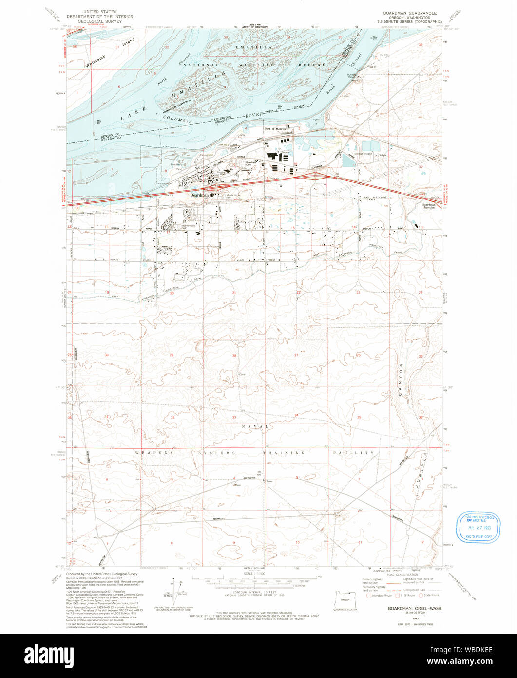 1993 map Cut Out Stock Images & Pictures - Alamy