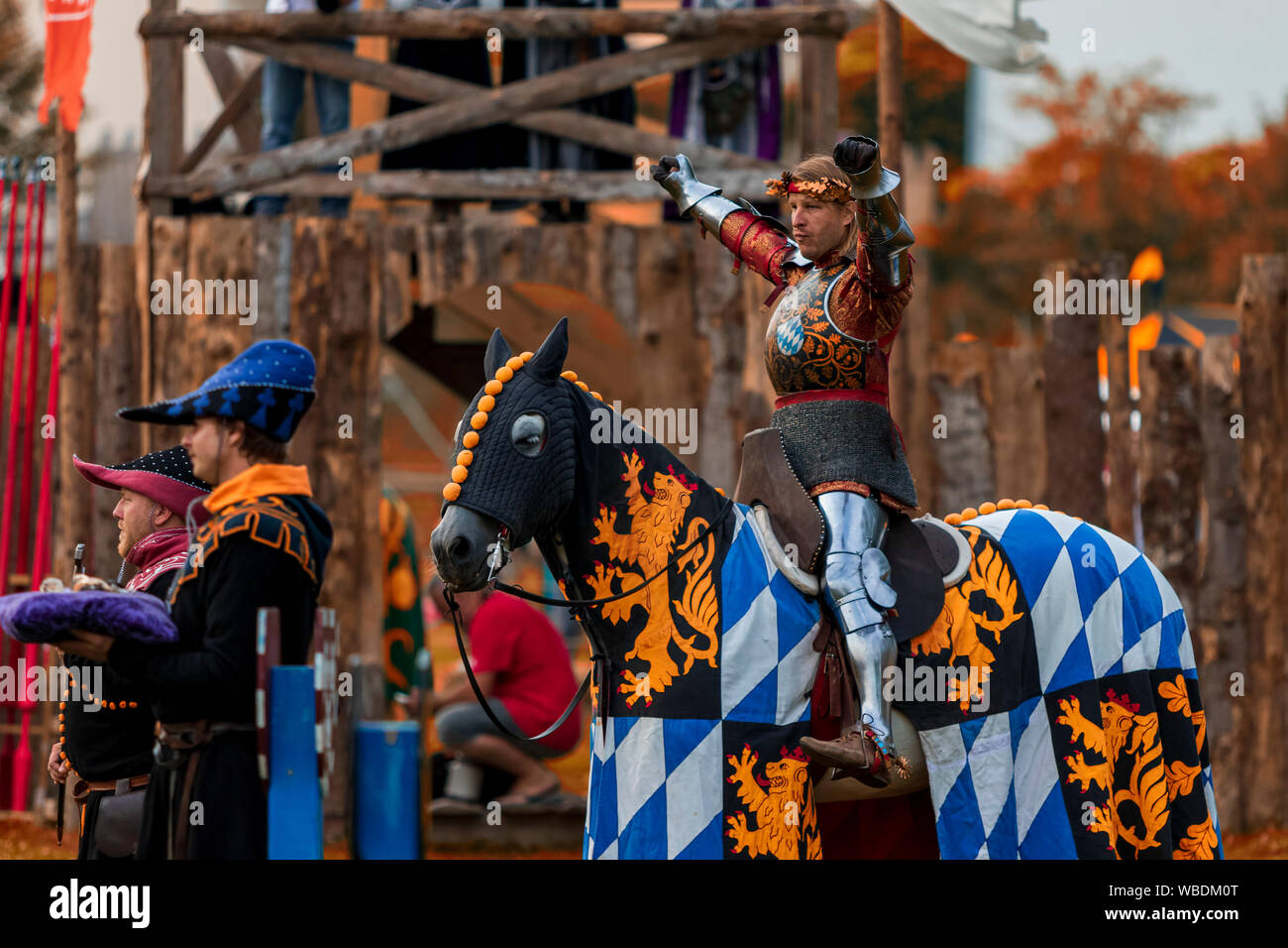 KOPRIVNICA, CROATIA - AUGUST 23, 2019: Renaissance festival in ...