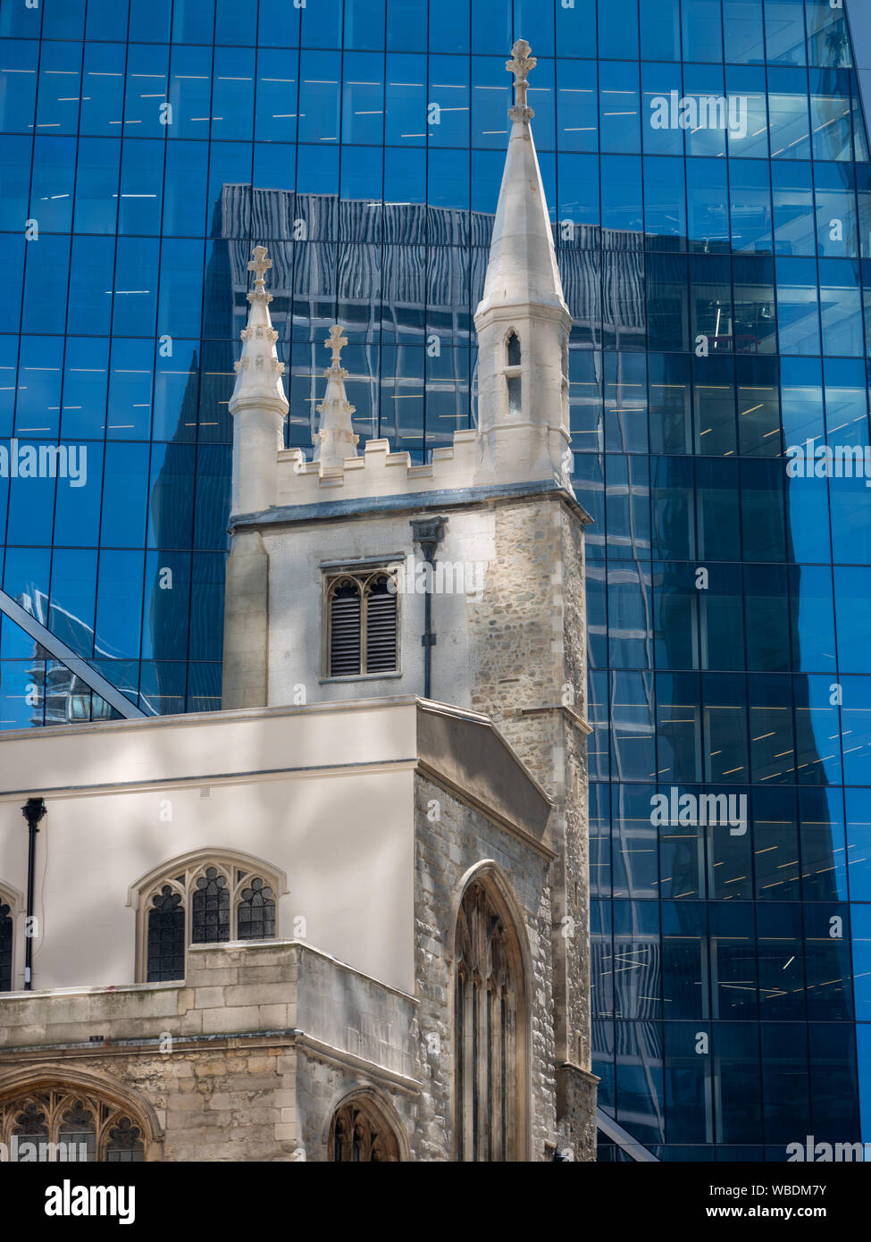 Architecture of The City of London Stock Photo - Alamy