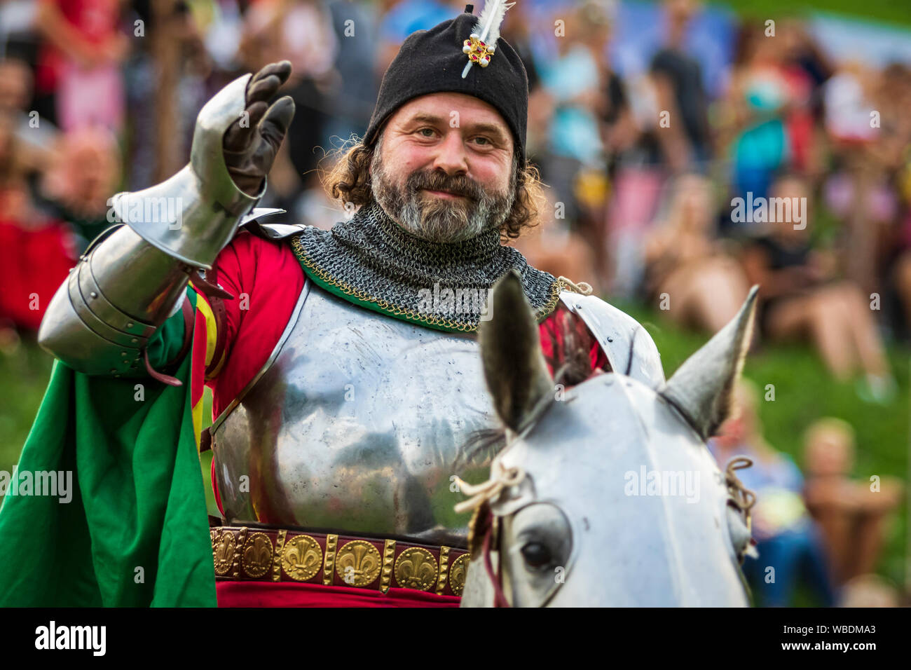 KOPRIVNICA, CROATIA - AUGUST 23, 2019: Renaissance festival in ...