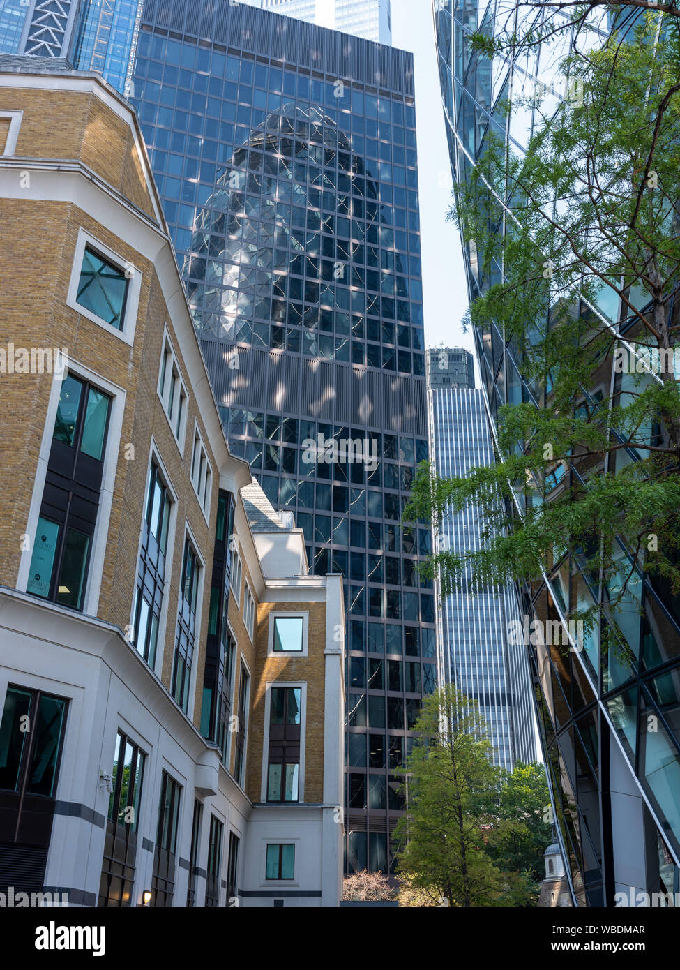 Architecture of The City of London Stock Photo - Alamy