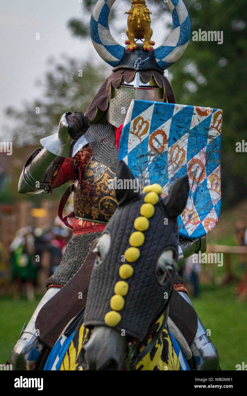KOPRIVNICA, CROATIA - AUGUST 23, 2019: Renaissance festival in ...