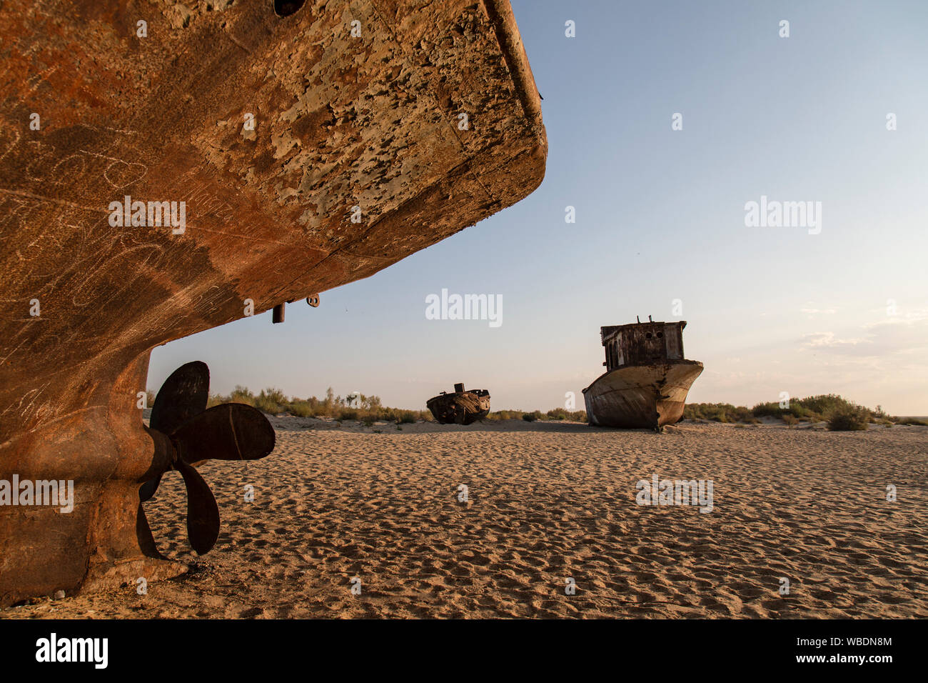 Desert boats hi-res stock photography and images - Alamy
