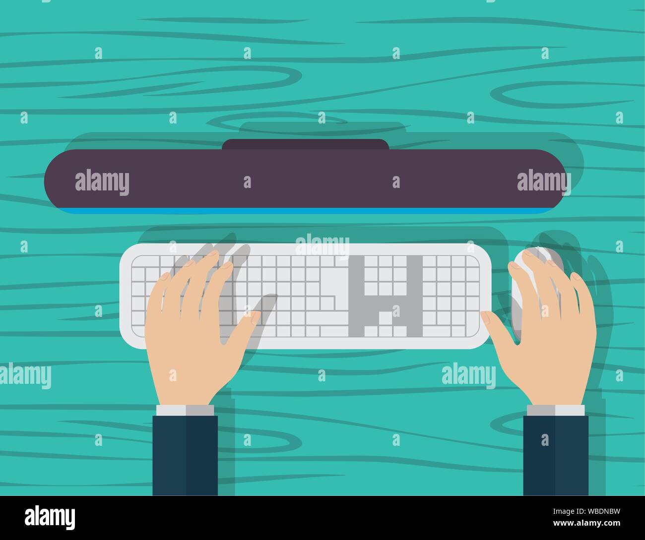 Technology Internet Security Flat Design Stock Vector Image And Art Alamy