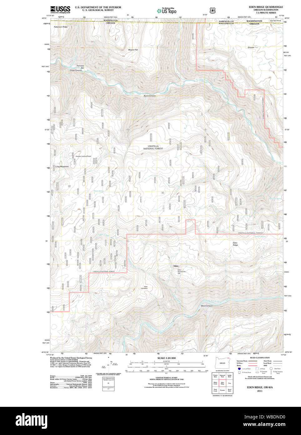 Map of eden Cut Out Stock Images & Pictures - Alamy