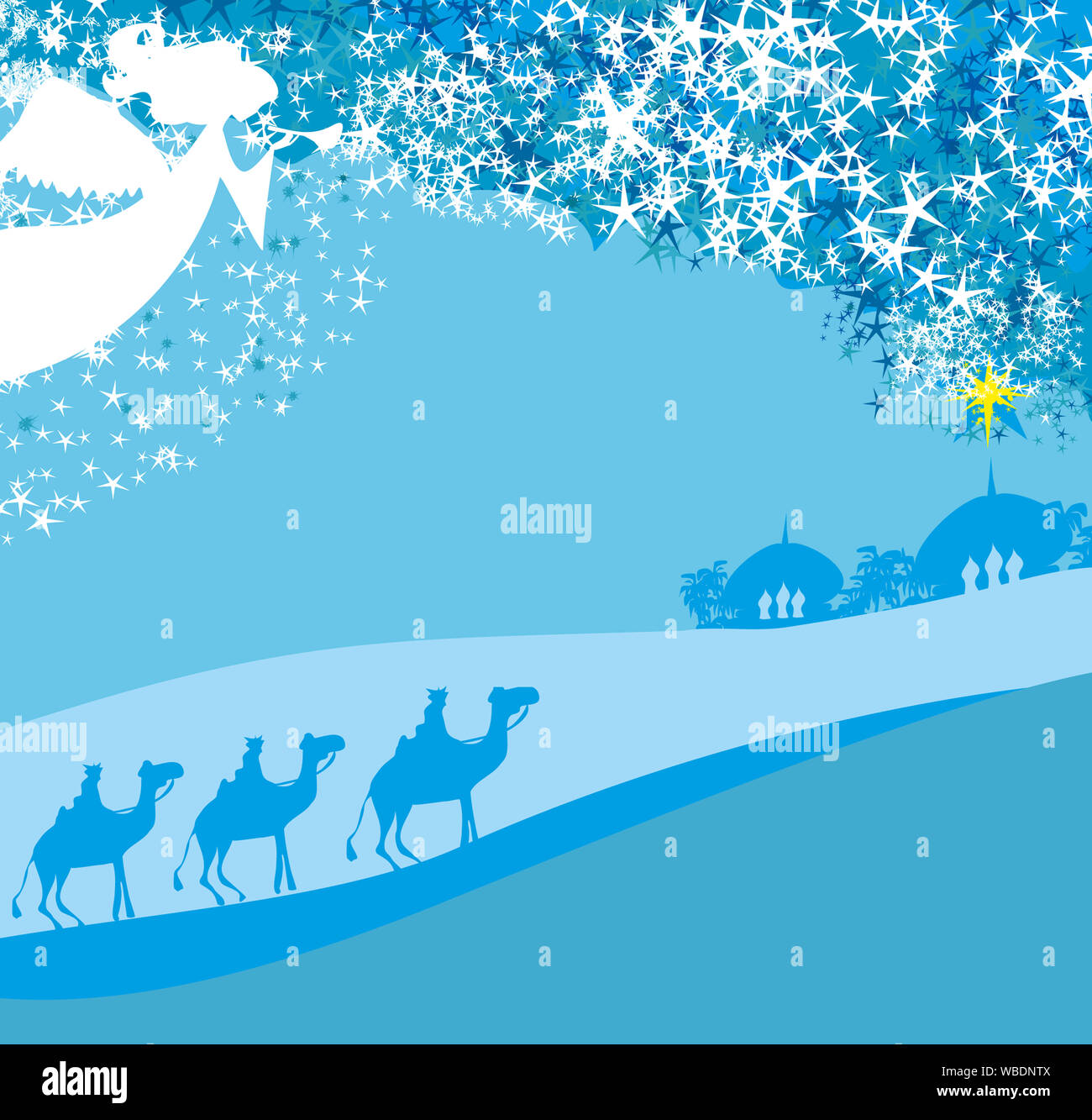 Christmas religious nativity scene Stock Photo - Alamy