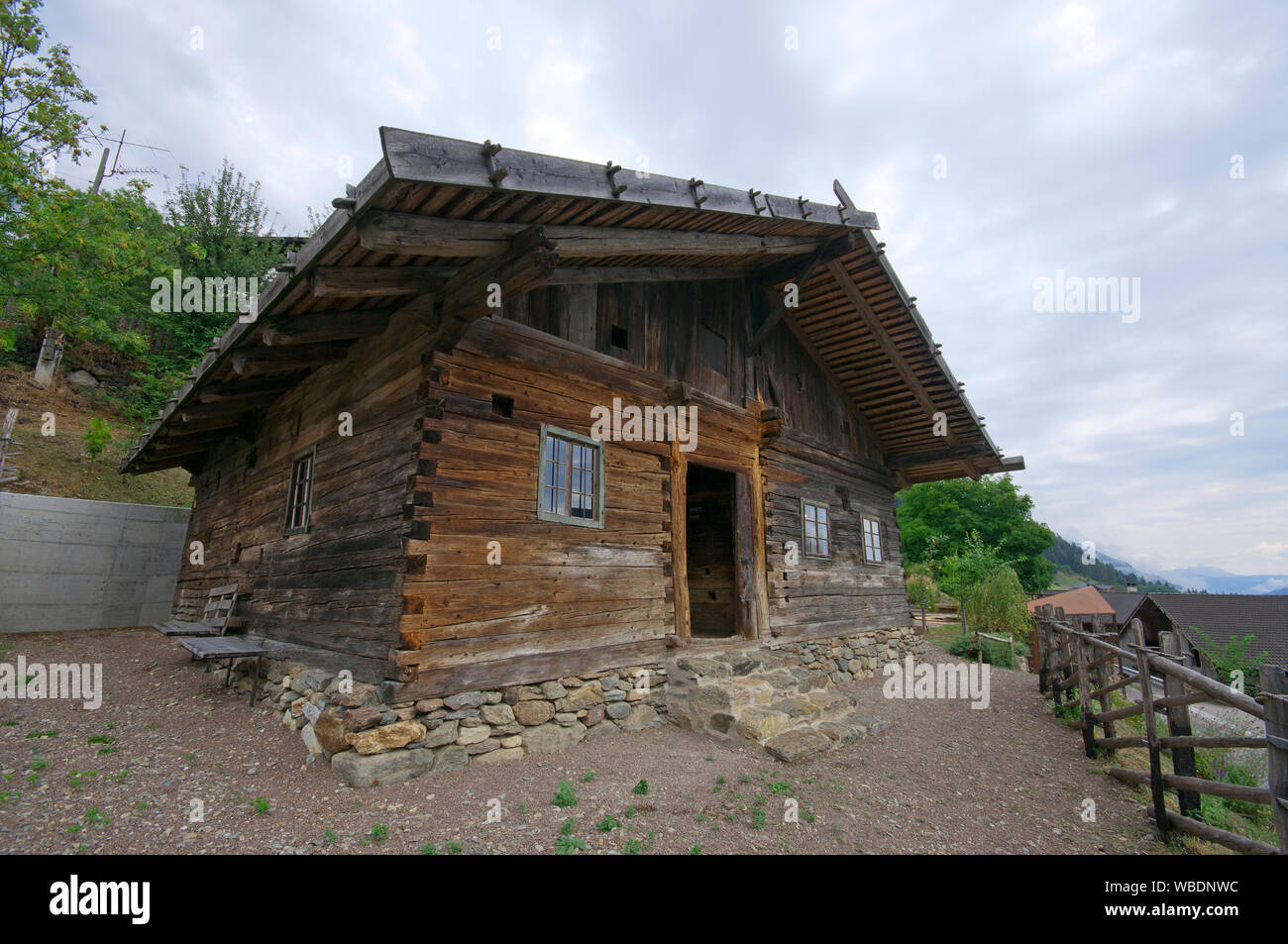Ancient farmstead at Culten Documentation Center in Santa Valburga (St ...