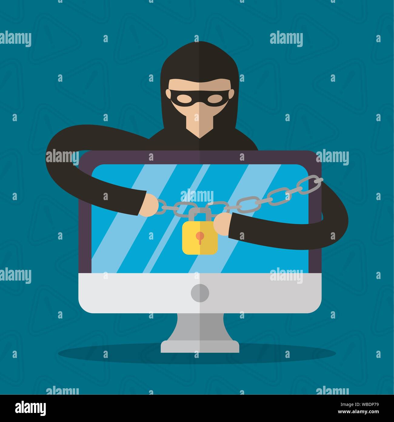 technology internet security flat design Stock Vector Image & Art - Alamy